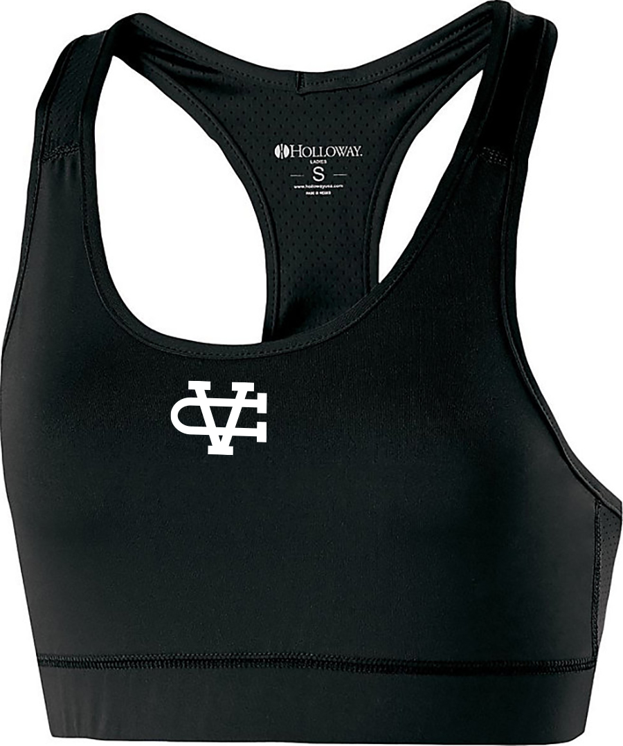 Ladies Vent Bra, Black: sportpacks.com