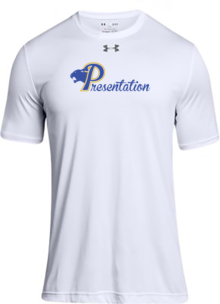 Men's Under Armour Team Locker 2.0 S/S T-Shirt, White: sportpacks.com