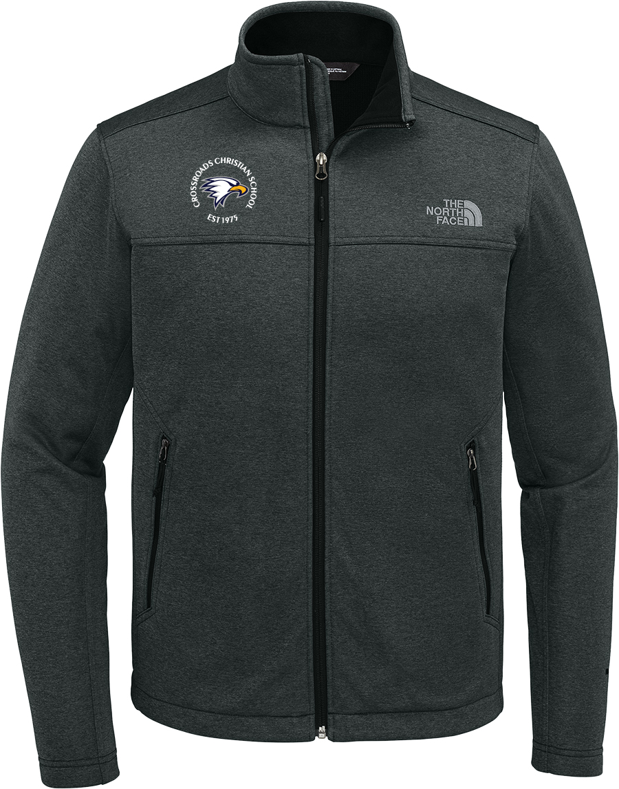 The North Face Ridgeline Soft Shell Jacket, Dark Grey Heather ...