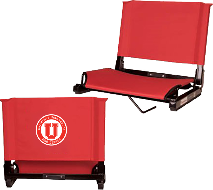 Stadium Chair, Red: sportpacks.com