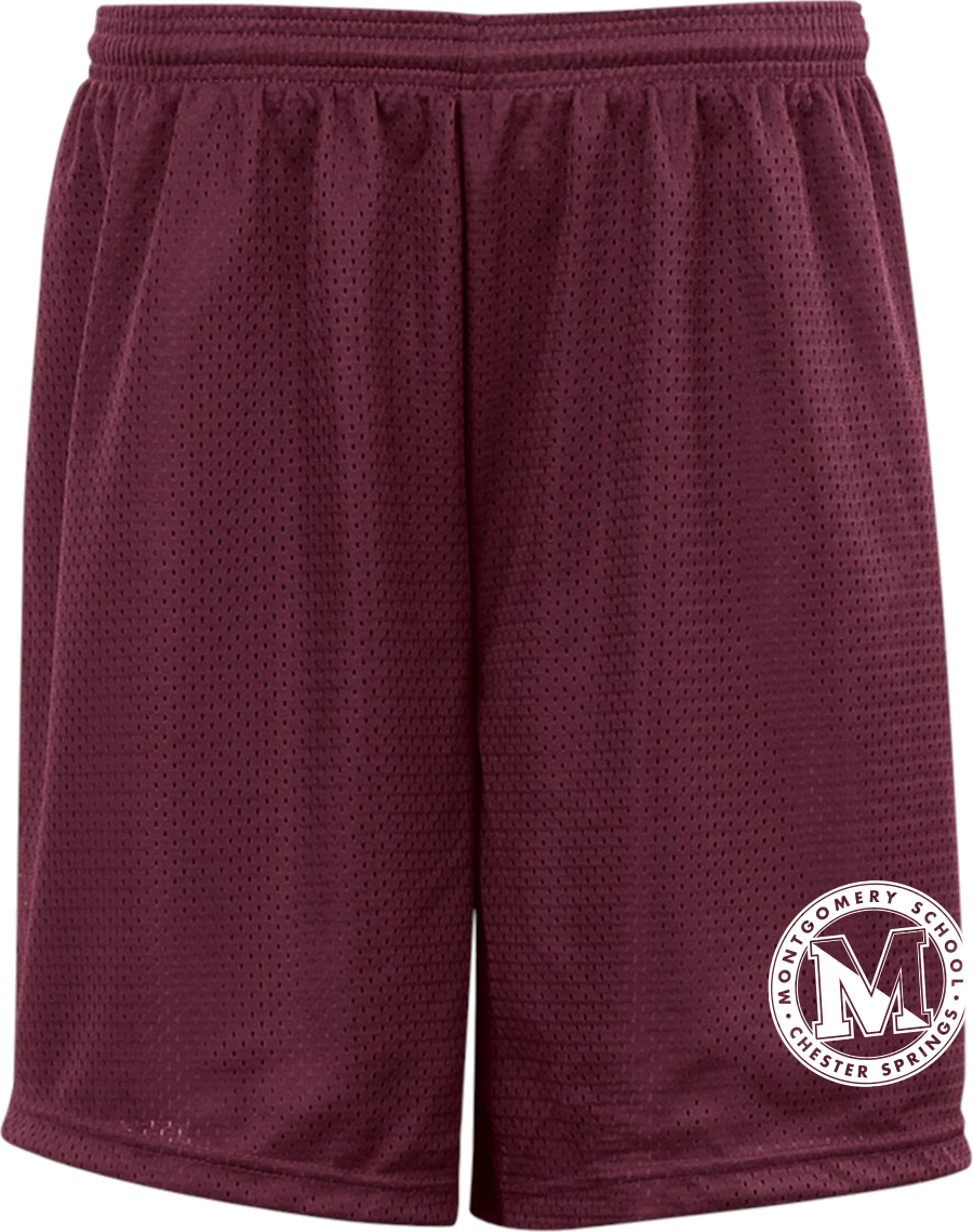 Mesh Short, Maroon: sportpacks.com