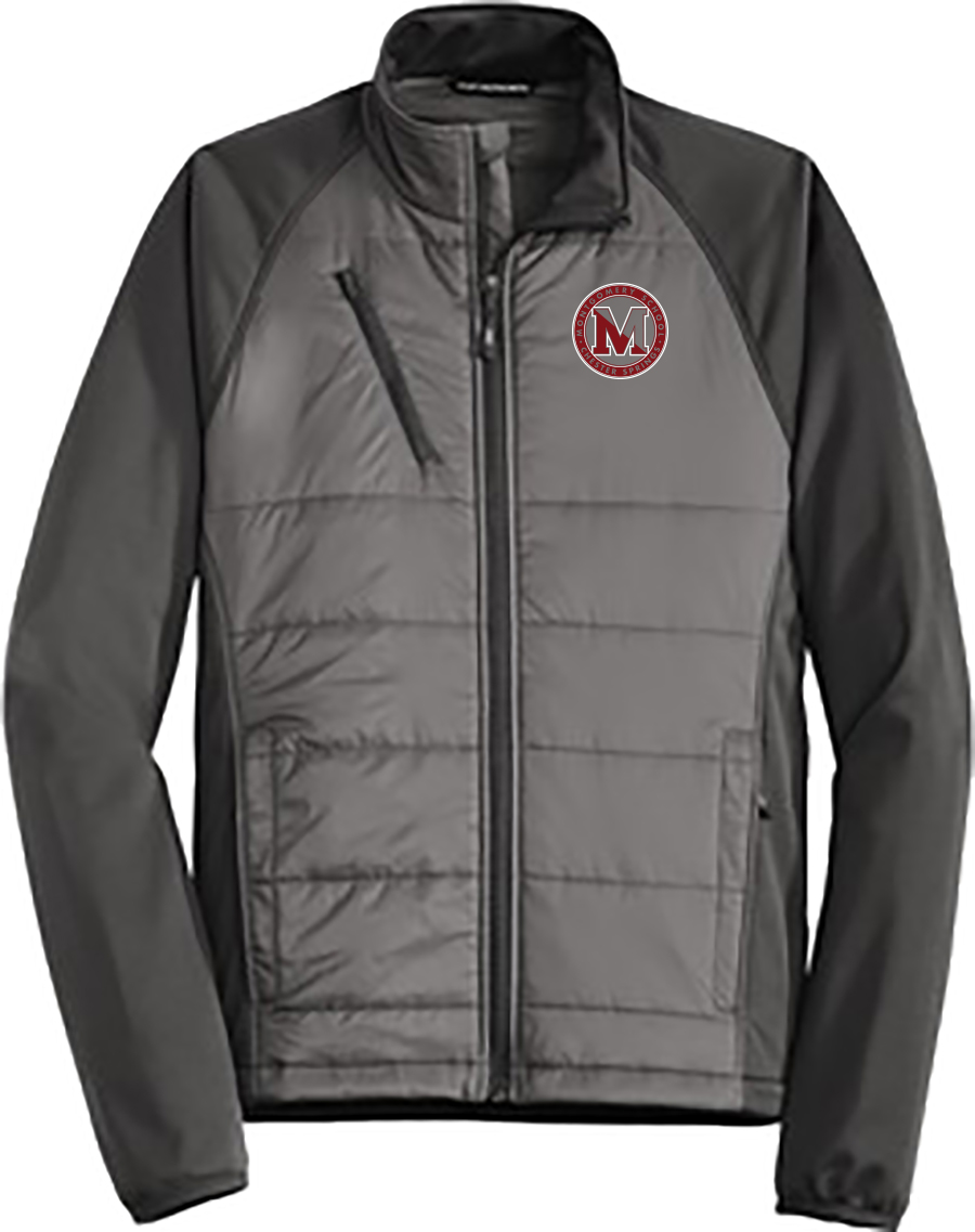 Hybrid Soft Shell Jacket, Smoke Grey/Grey Steel: sportpacks.com