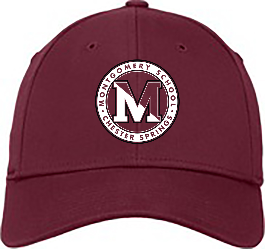 New Era Structured Stretch Cotton Cap, Maroon: sportpacks.com