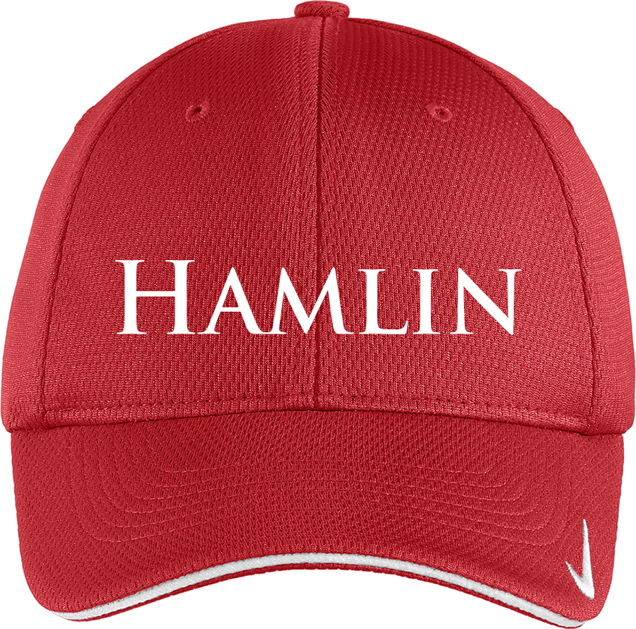 Nike Dri-FIT Mesh Swoosh Flex Sandwich Cap, Red: sportpacks.com
