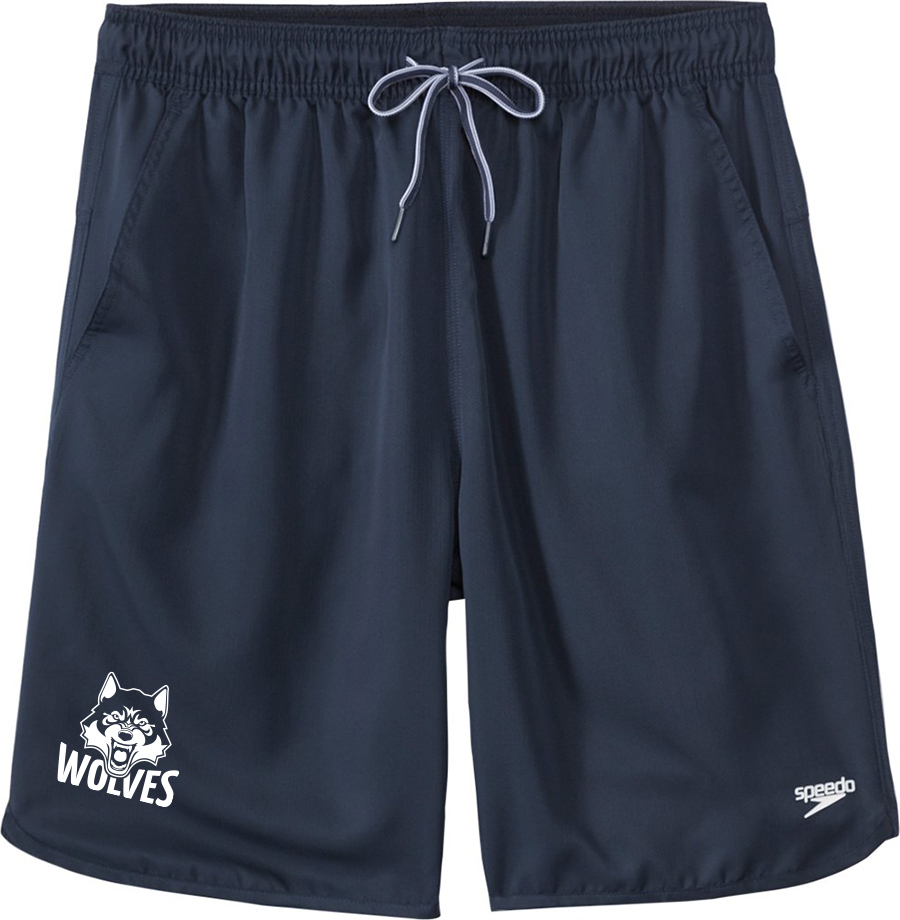 Speedo Men's Woven Casual Short, Navy: sportpacks.com
