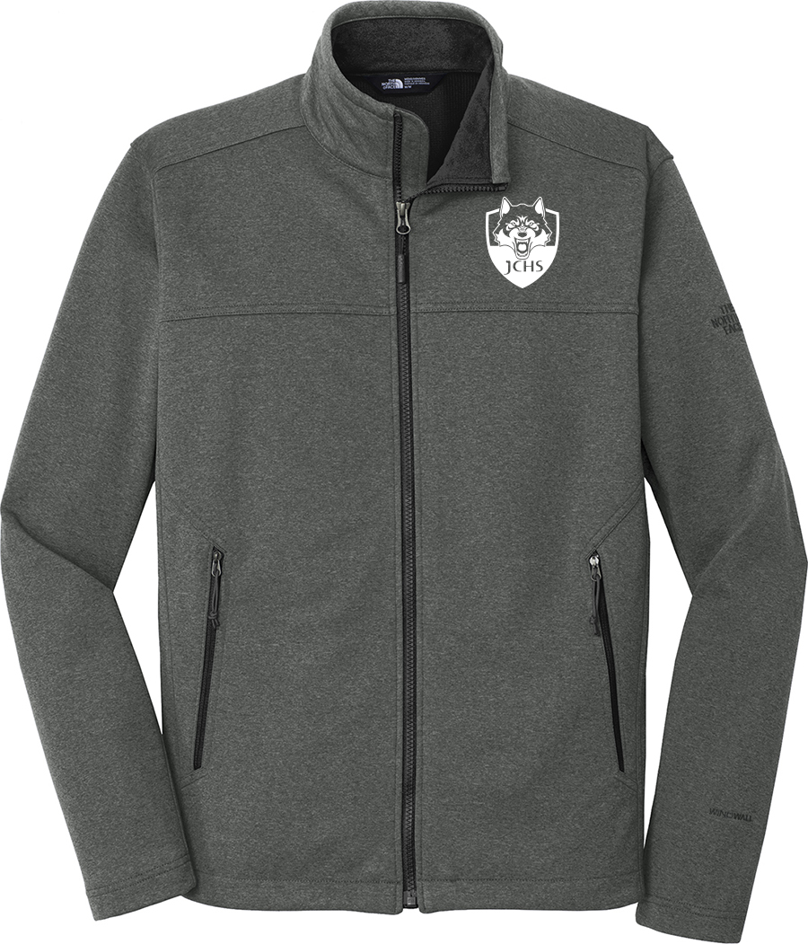 The North Face Ridgeline Soft Shell Jacket, Dark Grey Heather ...