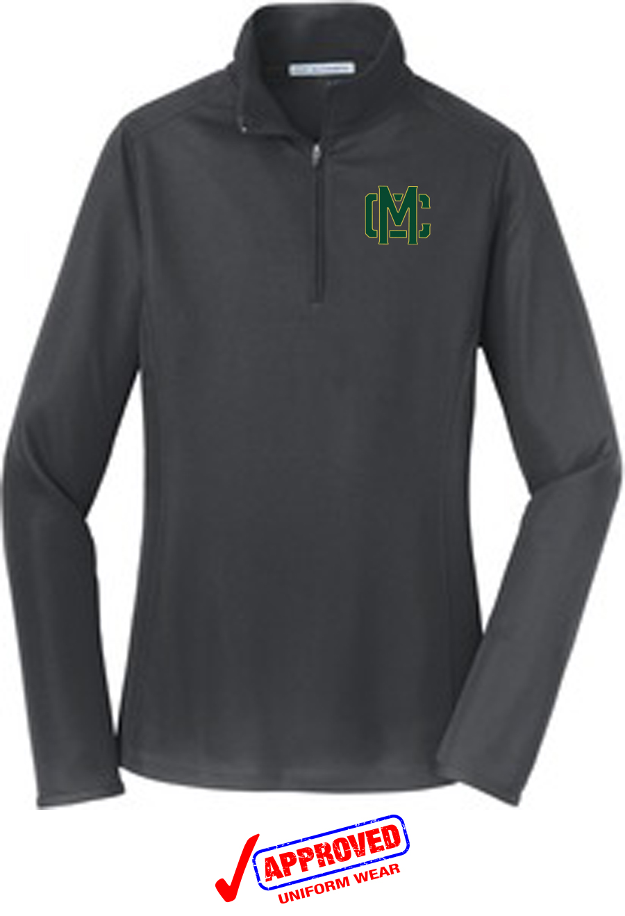 Port Authority Ladies Pinpoint Mesh 1/2-Zip: sportpacks.com