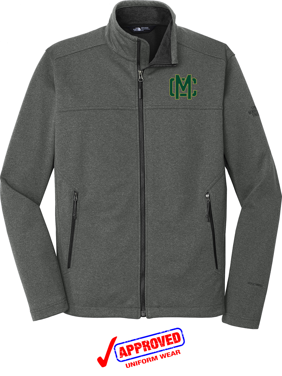 The North Face Mens Ridgeline Soft Shell Jacket, TNF Dark Grey Heather ...