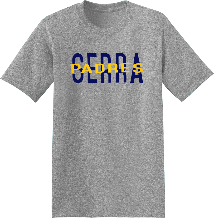 Hanes EcoSmart 50/50 Cotton/Poly T-Shirt, Grey: sportpacks.com