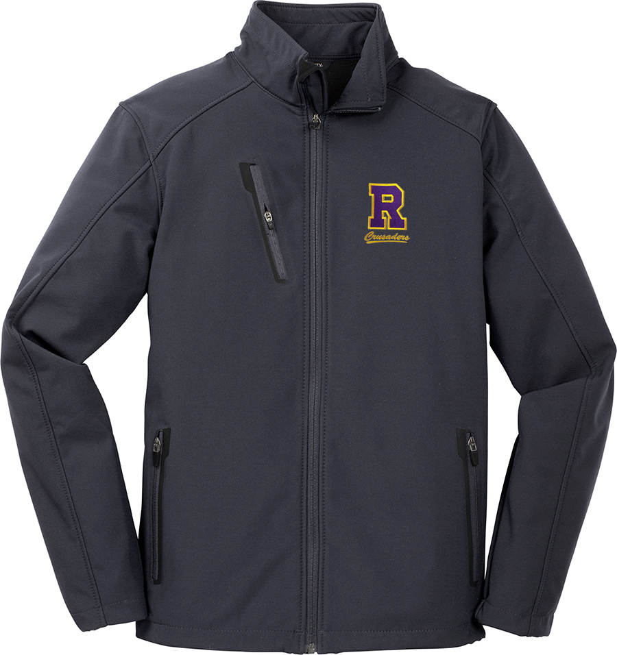 Port Authority Welded Soft Shell Jacket, Grey: sportpacks.com