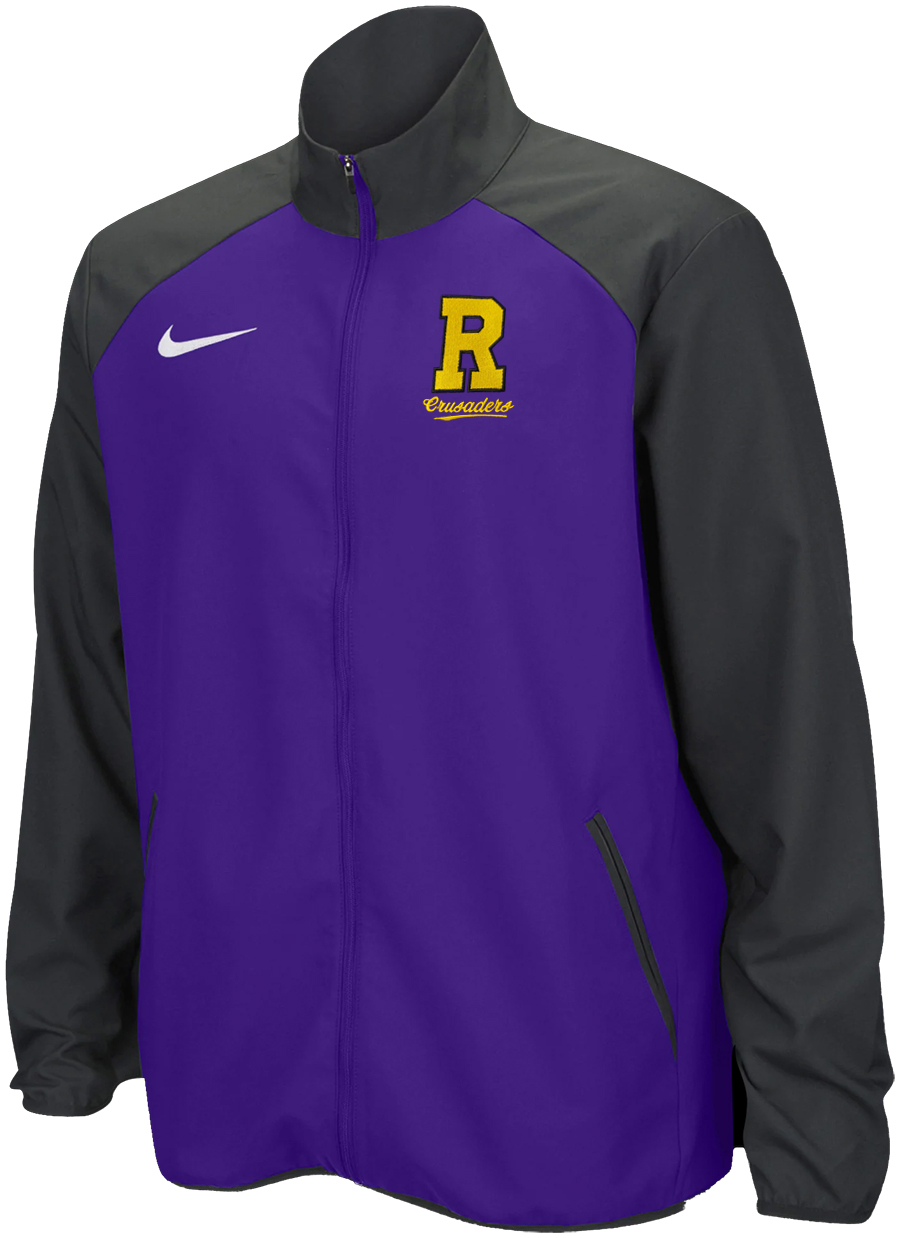 Nike Mens Team Woven Jacket, Purple/ Anthracite: sportpacks.com